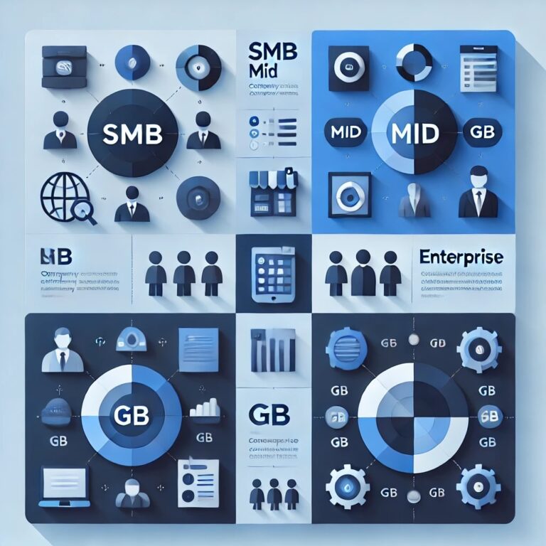 SMB、MID、GB、Enterprise…セールスのターゲットとなる企業規模の定義 | SaaS Career Lab | カノープス株式会社